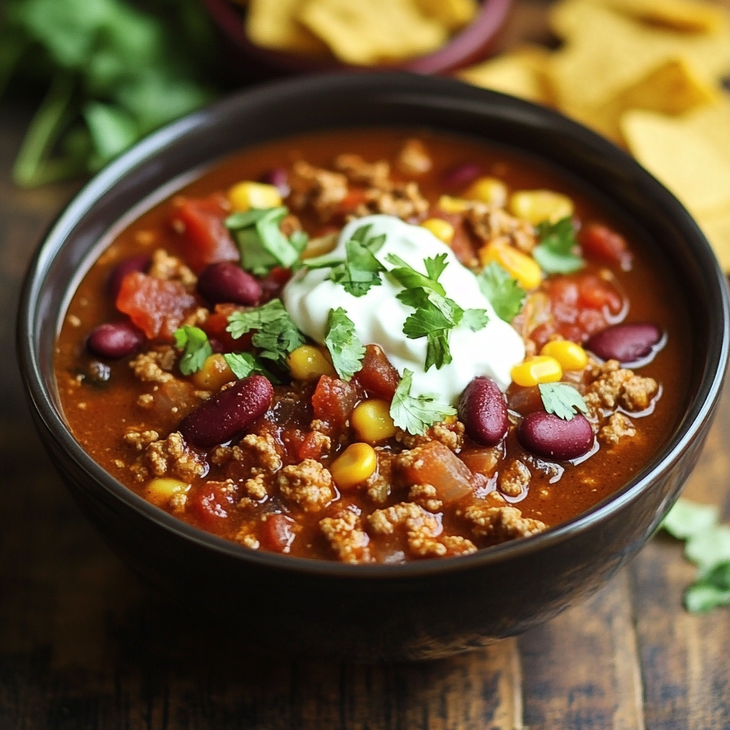 Easy Turkey Chili
