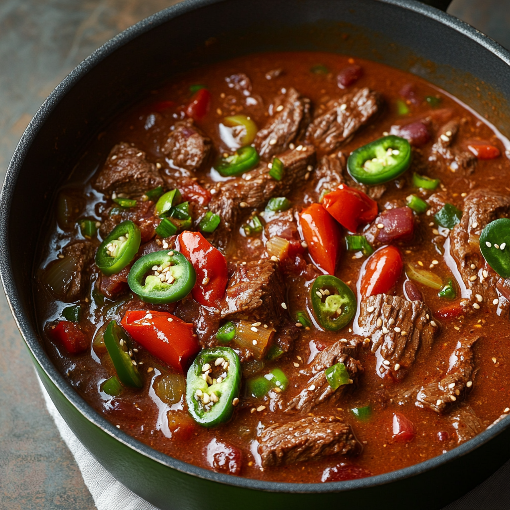 Korean Chile Con Carne